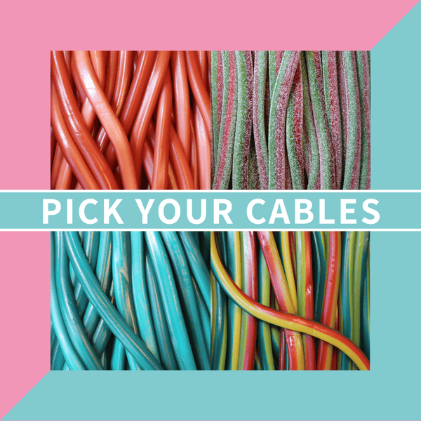 Giant Cable Sweets | Pick N Mix Sweets | Online Sweet Delivery – Hippo ...